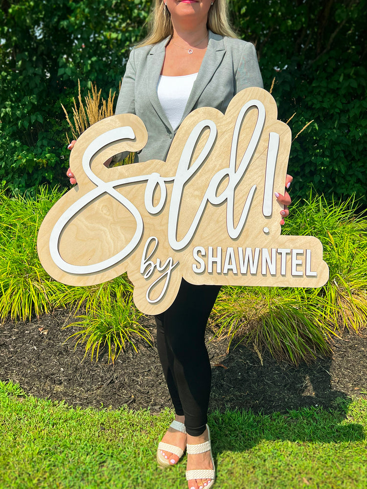 Sold Sign for Realtor – Just Sold Sign for Closing Day – Store Of Signs
