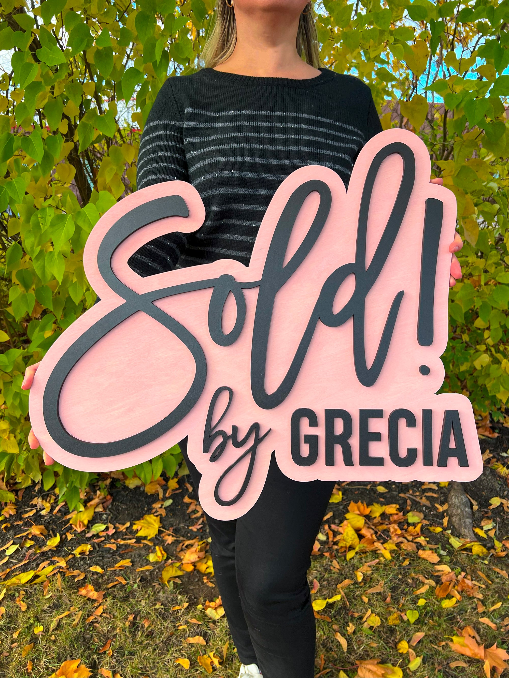 Sold Sign for Realtor – Just Sold Sign for Closing Day – Store Of Signs