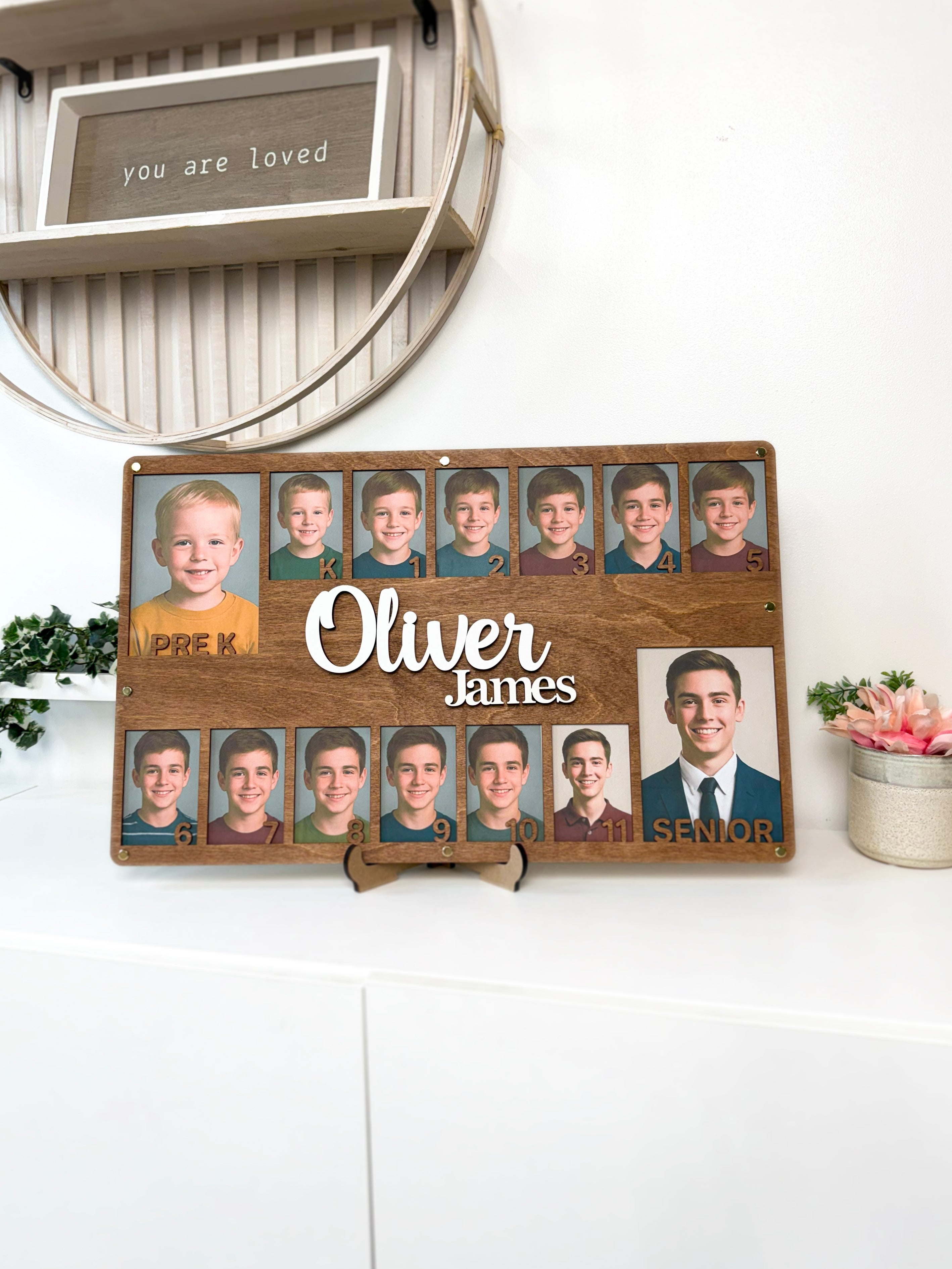 Graduation Memory Frame – Display Every Year From Pre-K to Grade 12 ...