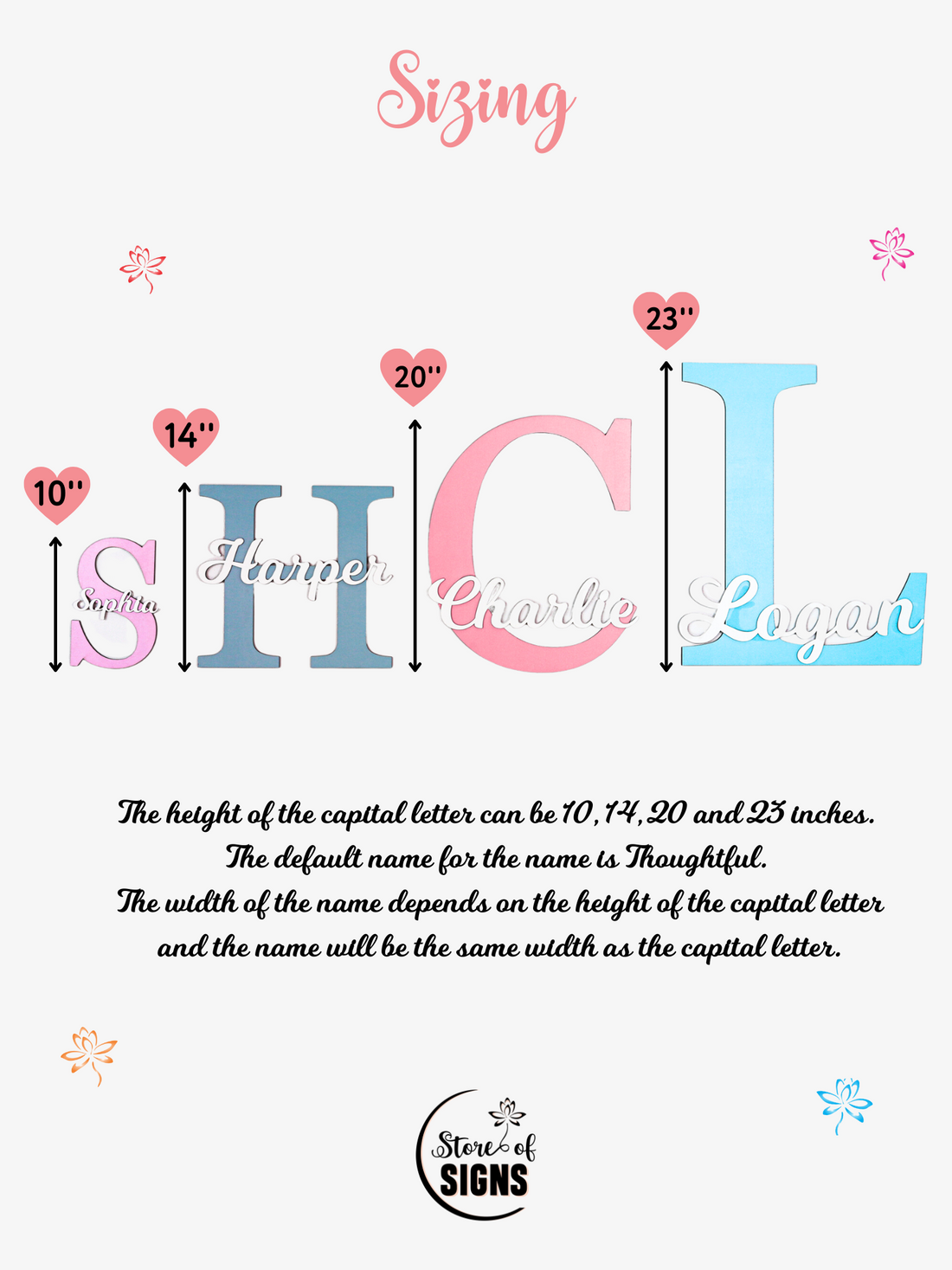 Initial Name Signs – Store Of Signs