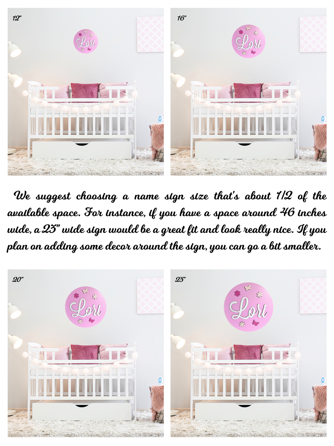 Custom Round Sign – Store Of Signs