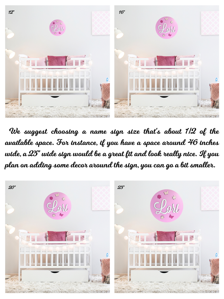 Custom Round Sign – Store Of Signs